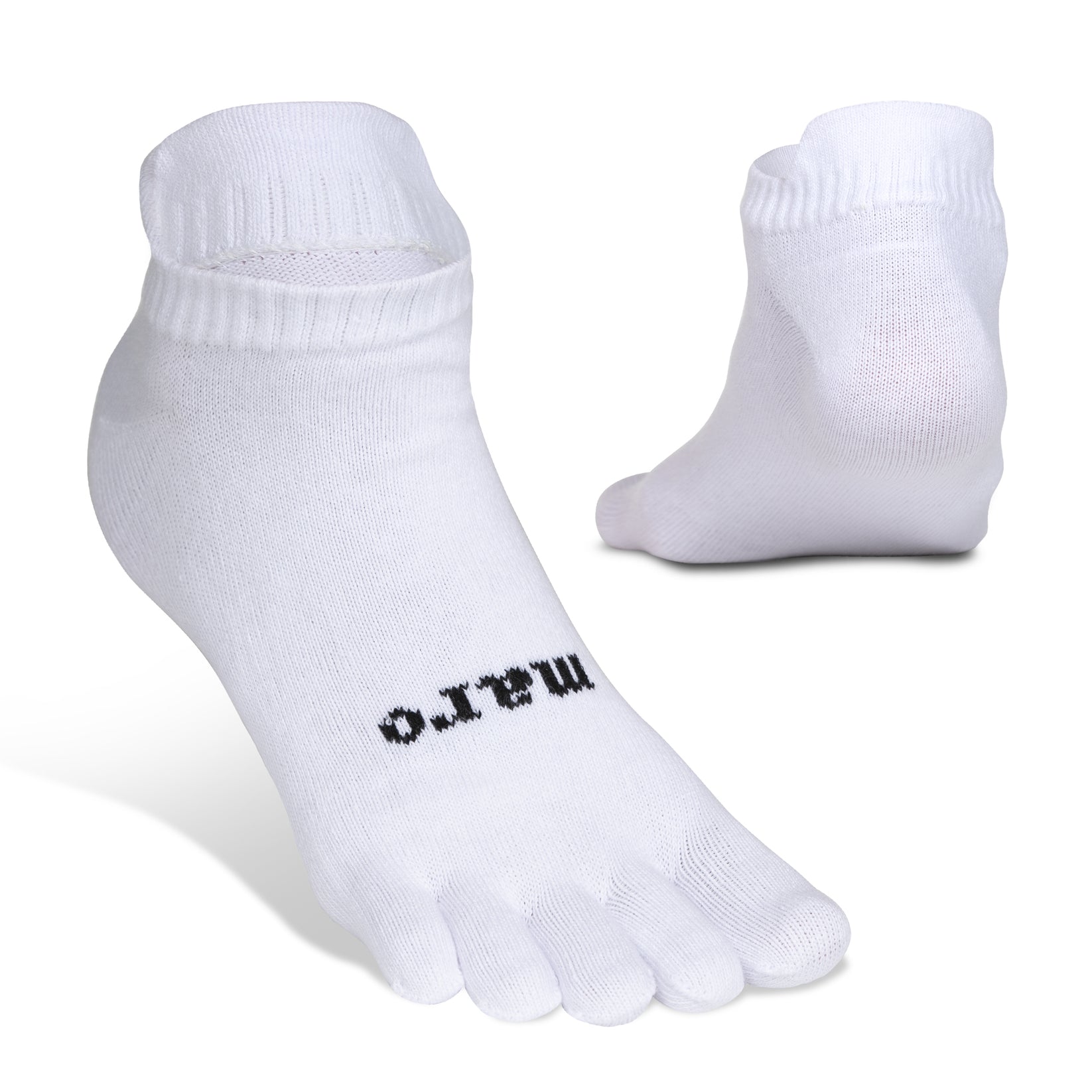 Organic Cotton Everyday No Show Toe Socks – MARO